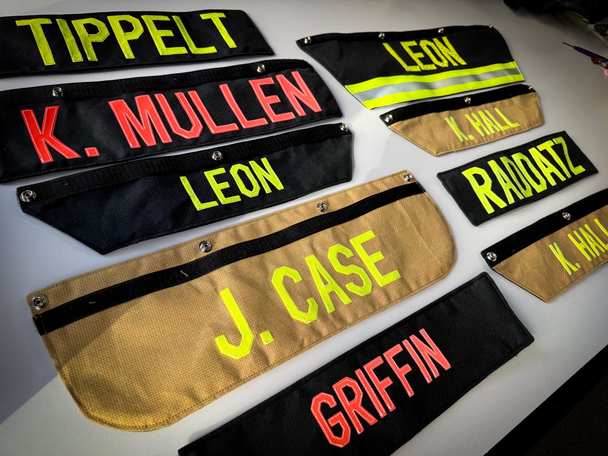 Firefighter Turnout Jacket Name Panel Patches – Midwest Gear Solutions
